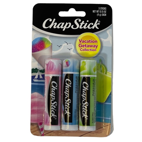 Chapstick | Makeup | New Chapstick Vacation Getaway Snow Cone Limeade ...